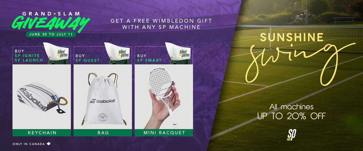 Silent Partner | Tennis Ball Machines